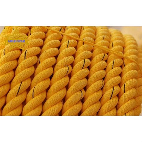 Twisted Polypropylene Rope Yellow At ₹ 115kg In Bhavnagar Id