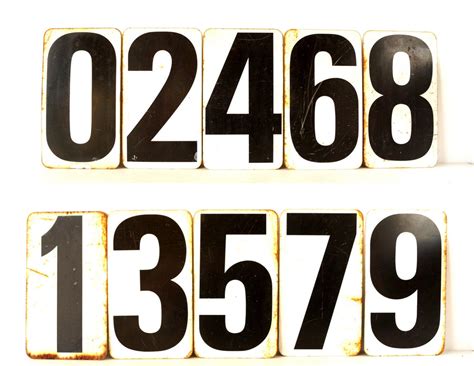 Vintage Metal Gas Station Signs