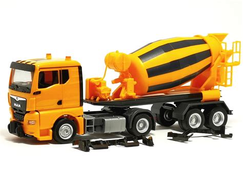 Streckermax 320573 Man Tgx Gn Betonmischer Sattelzug 2achs2achs