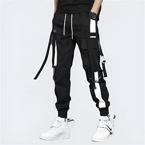 Strap Cargo Pants Techwear Uk