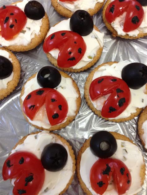 Ladybug Snack Crackers