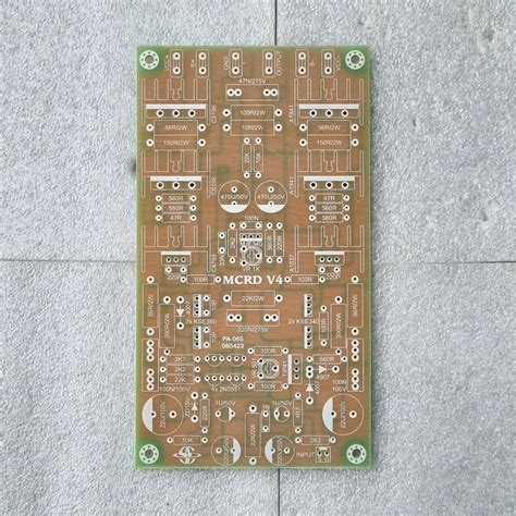 Pcb Driver Power Amplifier Mcrd V4 Horeg Fiber Shopee Philippines