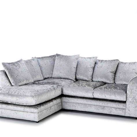 Crushed Velvet Corner Sofa Argos At Toby Denison Blog