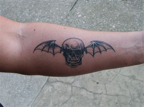 Avenged Sevenfold Skull Tattoo