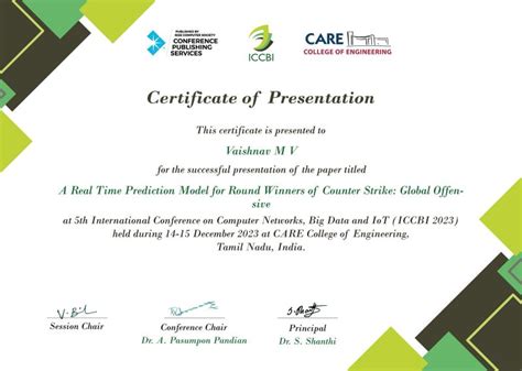 Research Esportsanalytics Predictivemodeling Datascience Csgo Iccbi2023 Vaishnav M V