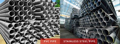 Pvc Versus Stainless Steel Pipe And Fittings