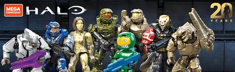 Mega Halo Action Figure Building Toys Set 20th Anniversary