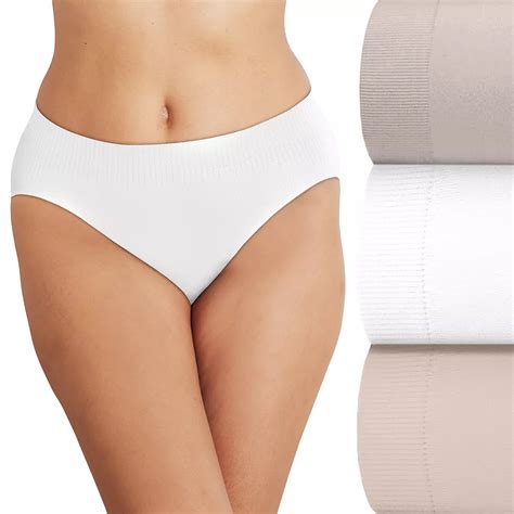 Bali Comfort Revolution 3 Pack Modern Seamless Hi Cut Panty Dfmsh3