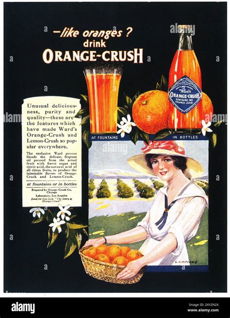 Orange Crush Cut Out Stock Images And Pictures Alamy