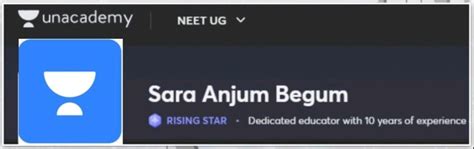 sara anjum on linkedin neeteducator unacademy educationforall
