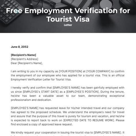 Free Employment Letter Templates And Examples Edit Online And Download