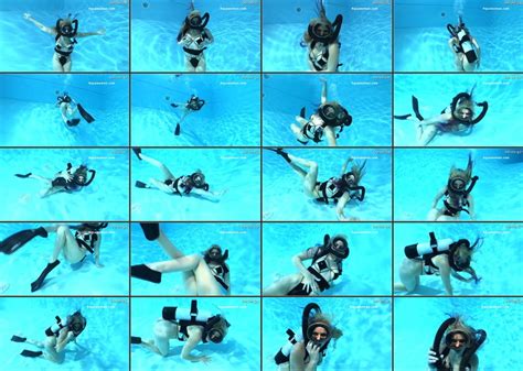 Aquawomen Fetish Underwater Frog Girl