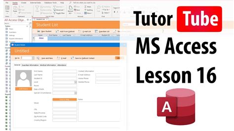 MS Access Tutorial Lesson Change Data Display Format YouTube