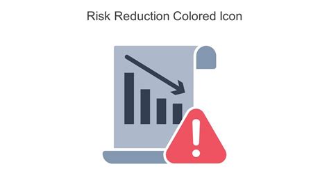 Risk Reduction Colored Icon In Powerpoint Pptx Png And Editable Eps