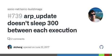 Arpupdate Doesnt Sleep 300 Between Each Execution · Issue 739