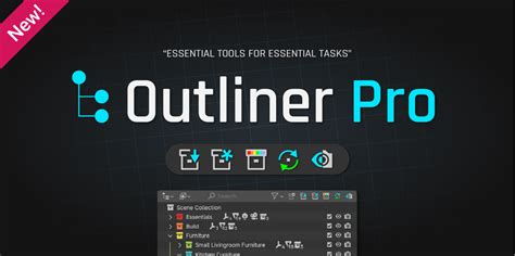 Outliner Pro Addon Released Scripts And Themes Blender Artists Community