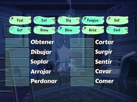 Irregular Verbs Match Match Up