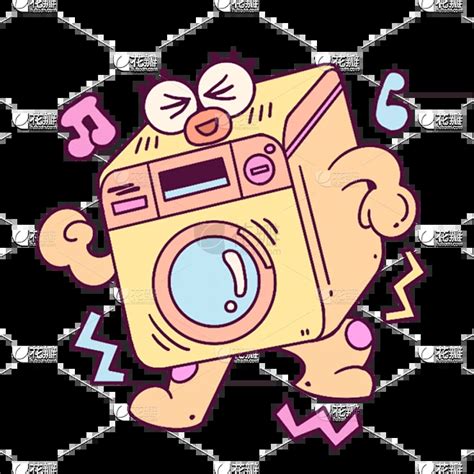 卡通家居爆漫风插画素材 花瓣网