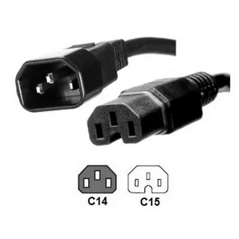 Pvc Heavy Duty C15 To C14 Power Cord Extension Cable At ₹ 150unit In