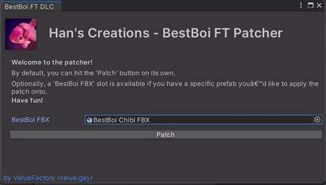 How To Patch Hans Creations