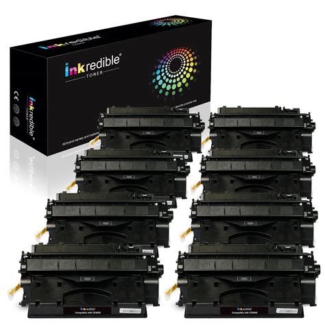 Hp Ce505x Compatible Toner Cartridge 8 Pack Inkredible Toner™