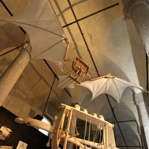 Leonardo Da Vinci Flying Machine Model Di Leonardo Da