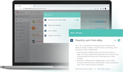 Ebay Seller Software List And Sync Your Ebay Products Nembol