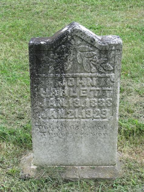 John Hamlett 1888 1929 Find A Grave Memorial