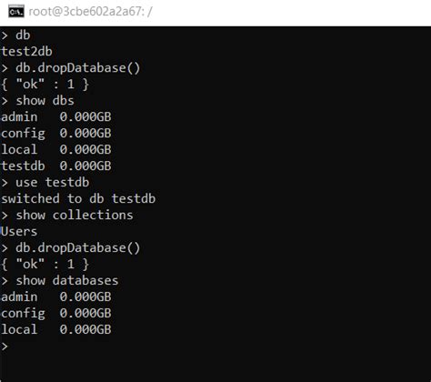 Mongo DB Basic Commands Zone Of Development