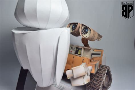 Wall E And Eve Papercraft Brian Papercraft
