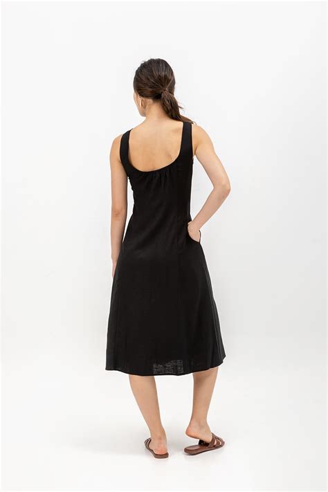 Aldina Scoop Back Dress Love And Bravery