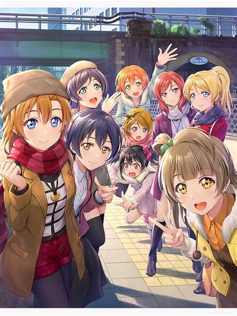 Group Of Anime Girls