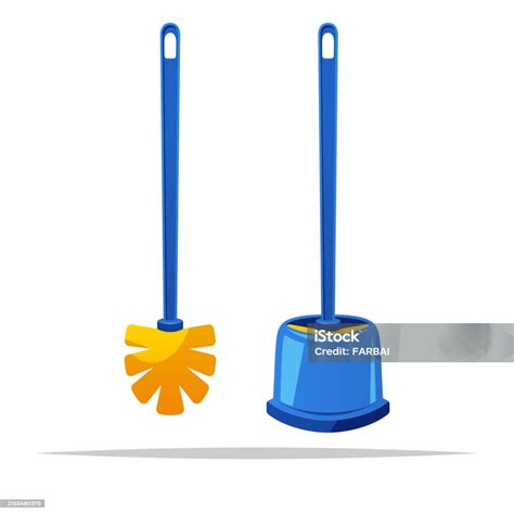 Toilet Brush Vector Isolated Illustration Stock Illustration Download