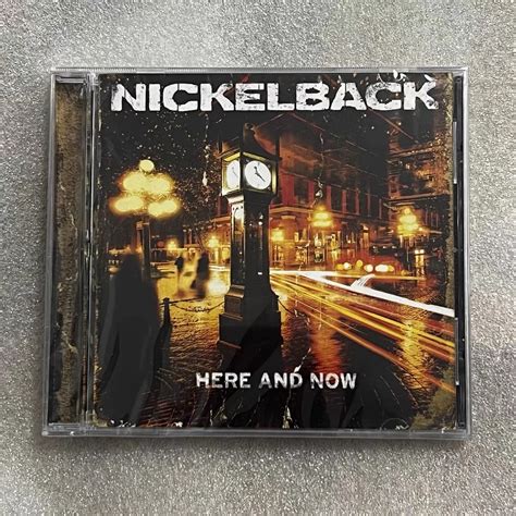 Rock Band Nickelback 199daniel Adair Music Cd Here And Now Album Music