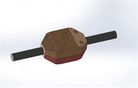 Stl File Terminal Cover For Cables・model To Download And 3d Print・cults