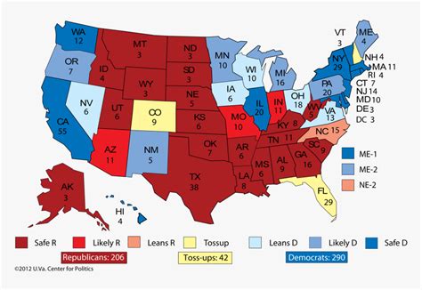 Electoral College Map 2020 Hd Png Download Kindpng