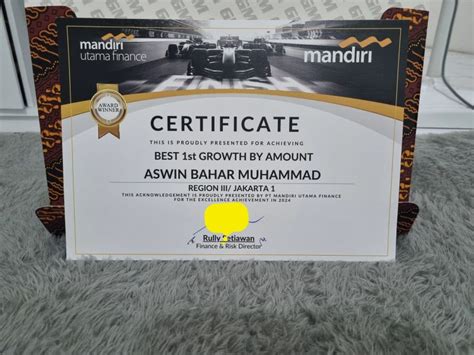 Alhamdulilah Journey On Finance Company 2024 Harus Terus Konsisten Mencetak Prestasi Semangat