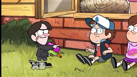 Young Robbie With Dipper And Mabel Gravity Falls Gravity Fall
