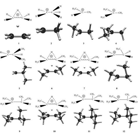 Homo Orbitals Of Ethyl Cations 1 11 Download Scientific Diagram