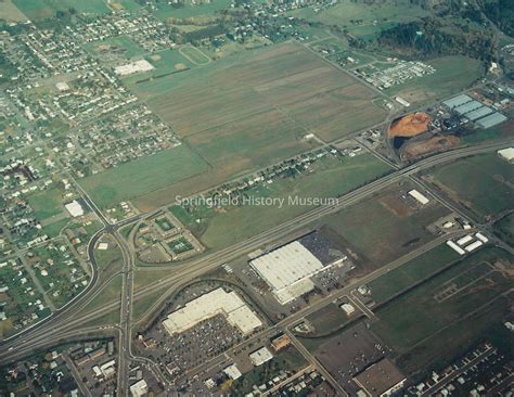 Aerial Photograph Of Springfield Oregon Circa 1981