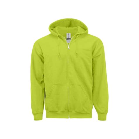 Gildan Unisex Heavy Blend Fleece Full Zip Hooded Sweatshirt Size Small