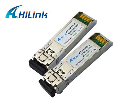 km SFP Module Thu Phát SMF Cáp nhỏ Tích hợp Pluggable Plus