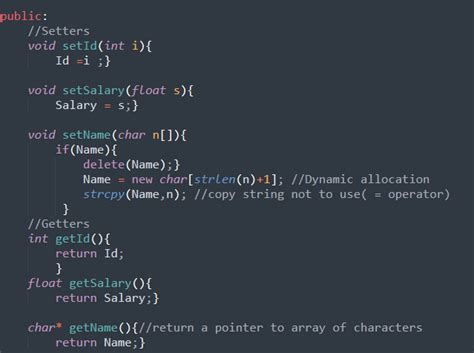 Github Omaraz Employee Class In Cpp Employee Class With Dynamic Name Length