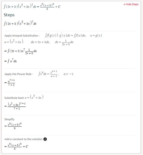Symbolab Blog Advanced Math Solutions Integral Calculator Substitution