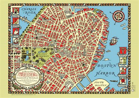 Printable Map Of Downtown Boston Boston Attractions Map Pdf Free