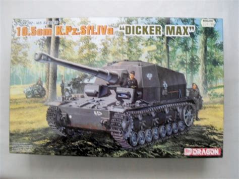 Dragon 135 6357 105 Cm Kpzsfl Iva Dicker Max Military Model Kit