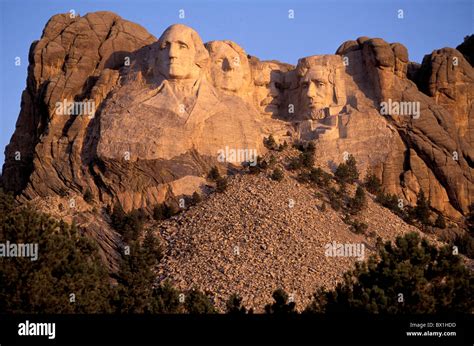 Black Hills Mount Rushmore National Memorial South Dakota Usa America