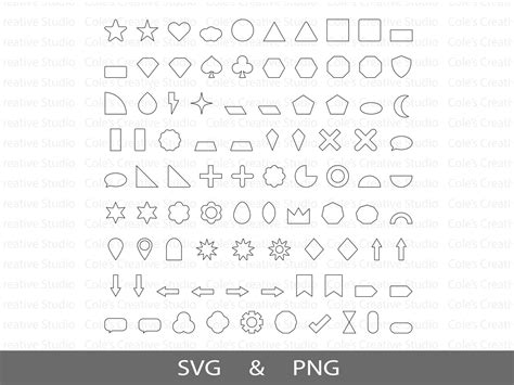 180 Basic Shape Svg Basic Shapes Svg Basic Shapes Clipart Shape Svg