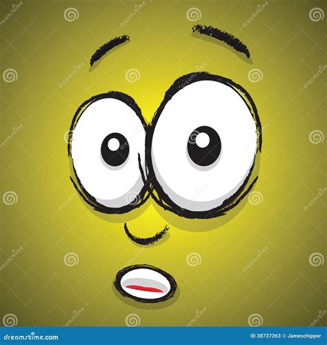 Shocked Face Emoji Vector Icon 127264343