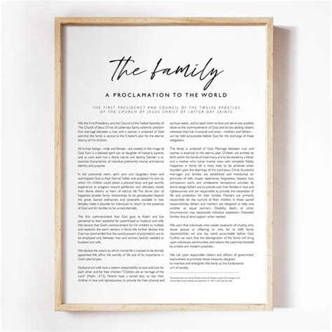 Proclamation Etsy